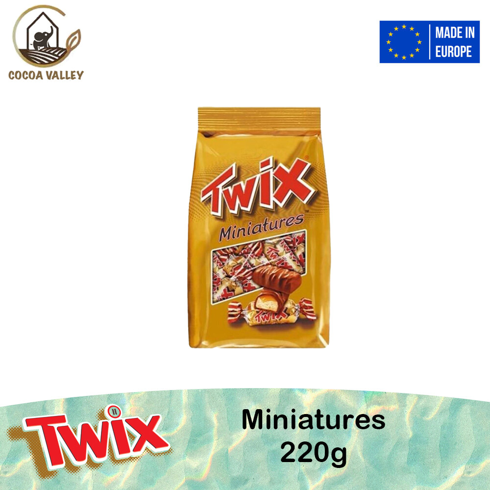 Twix Miniatures 220g Chocolate (Made in Netherland) | Lazada