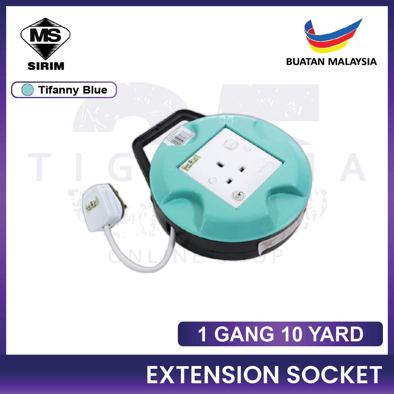 [SIRIM] 2M Trailing Extension Trailing Socket Extension Plug ...