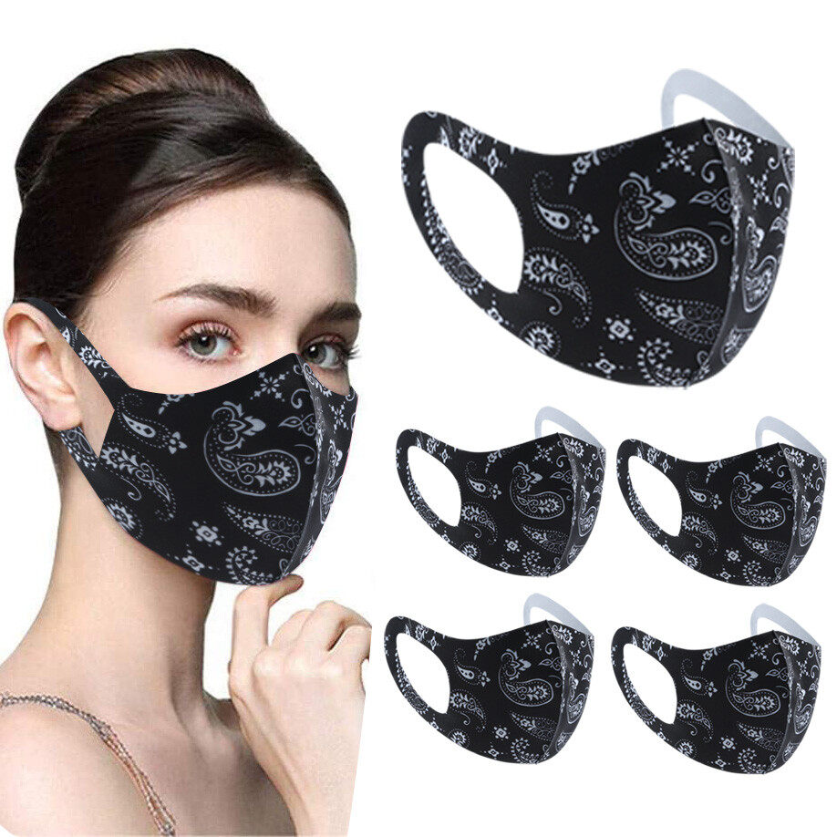 In stock Fast delivery 5pcs Adult Washable Reusable Dustproof Anti ...