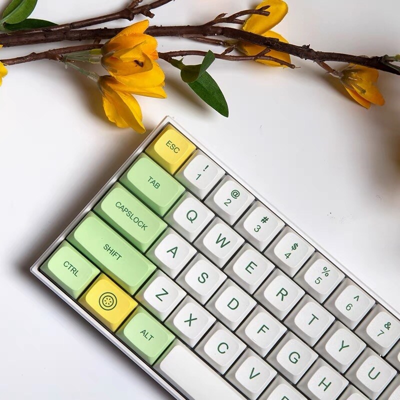 Banana taro xda keycap mechanical keyboard fruit character pattern PBT ...