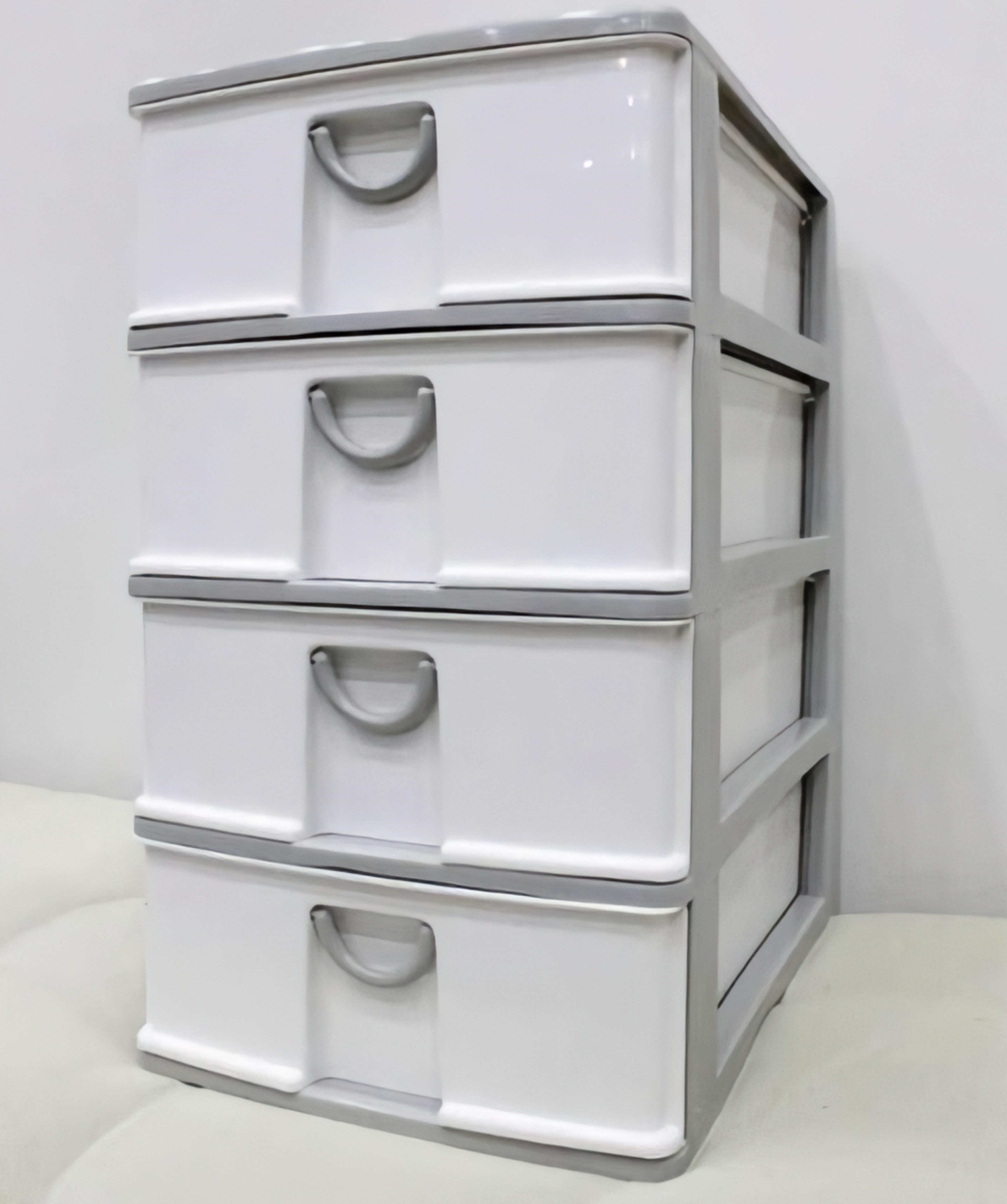 Century A4 drawer storage 2/3/4 tier plastic drawer table office drawer ...