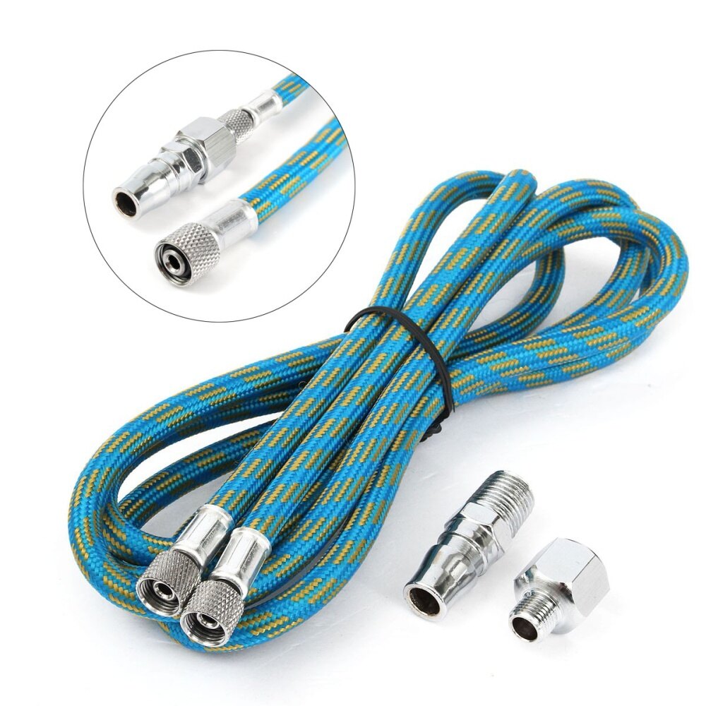 1/8 Braided Airbrush Air Hose Adapter Fitting Coupling Connecting ...