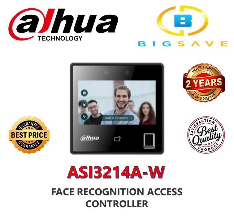DAHUA ASI3214A-W FACE RECOGNITION ACCESS CONTROLLER - Lazada | Lazada