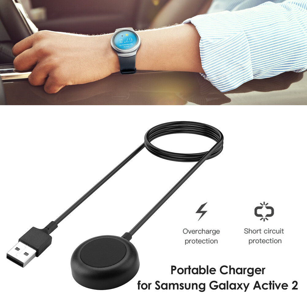 Portable Watch USB Charger Charging Dock for Samsung Galaxy Active 2 ...