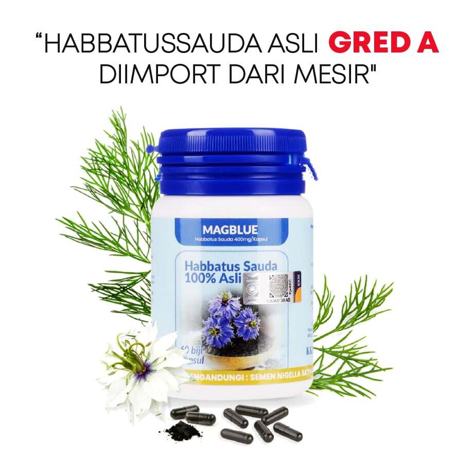 [Ready Stock] Magicblue MAGBLUE Habbatus Sauda Original | Lazada