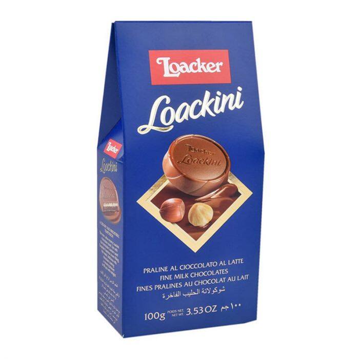 Loacker Loackini Milk 100G | Lazada