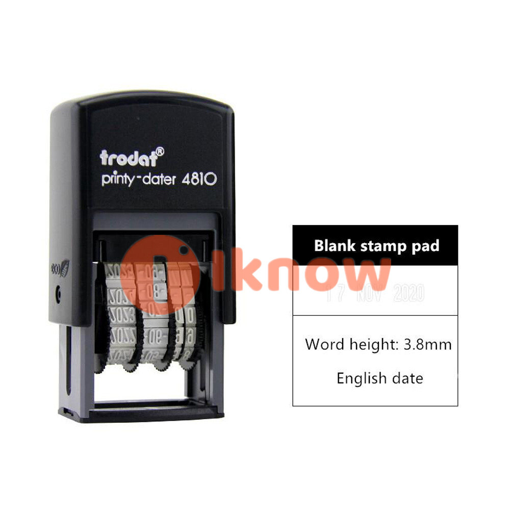 I know Trodat Printy Dater 4810 Self Inking Date Stamp English/Chinese ...