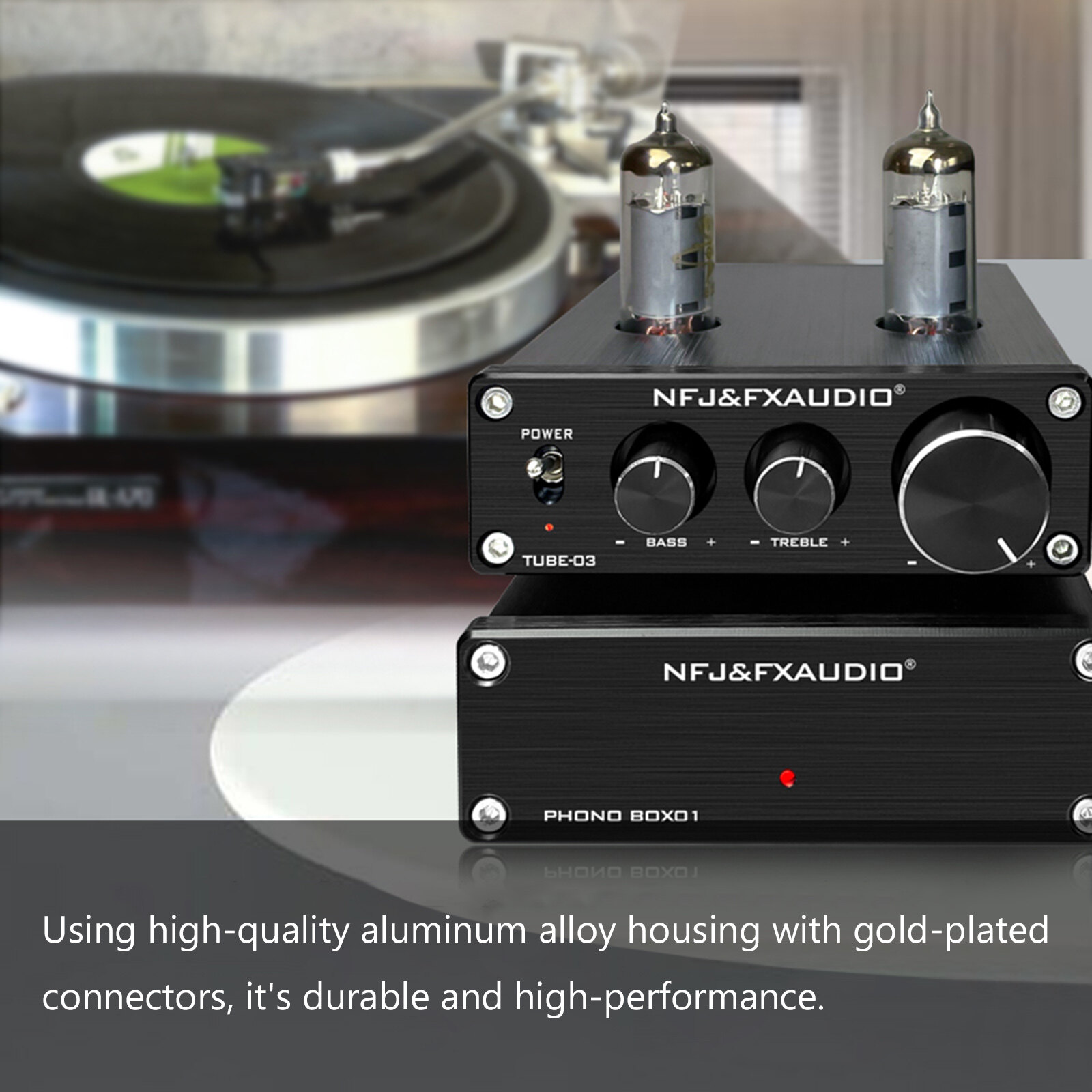 FX-AUDIO TUBE-03เครื่อง Preamplifier,เสียง HiFi ขนาดเล็ก6K4เครื่องขยาย ...