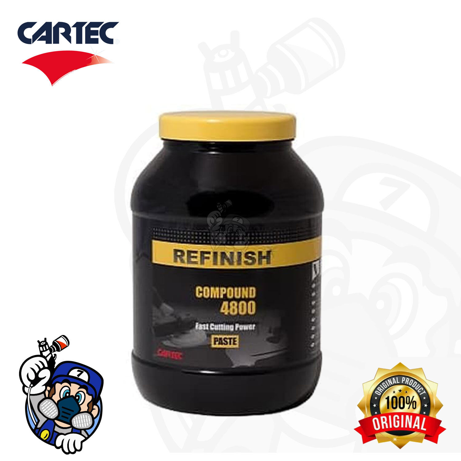 CARTEC Refinish Compound 4800 (3kg) | Lazada