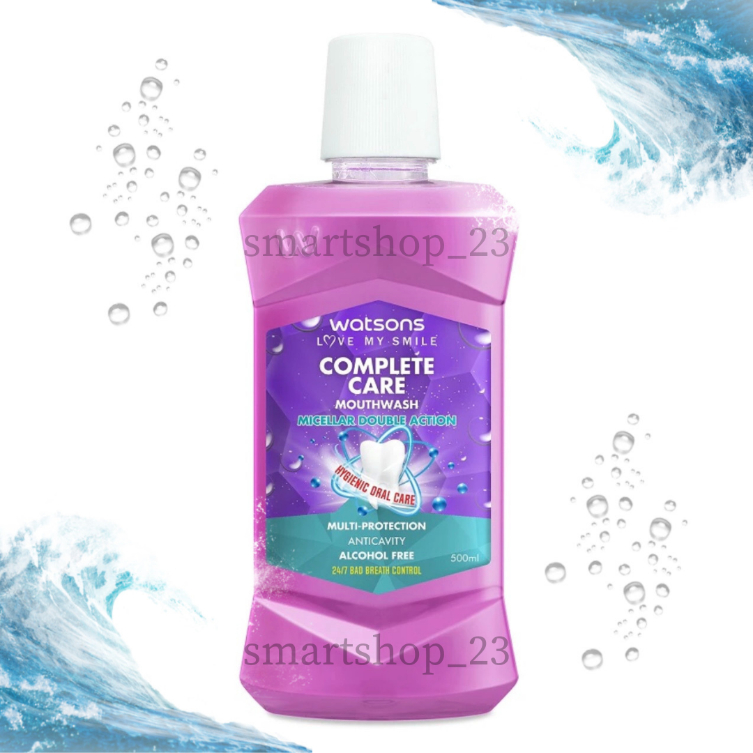 Watsons Mouthwash 10 in 1 Complete Care 500ml | Lazada
