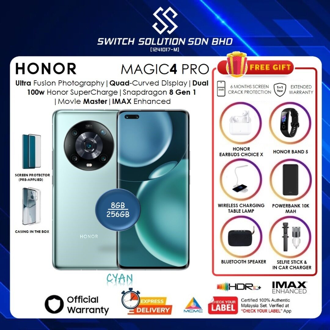 Honor Magic 4 Pro Price in Malaysia & Specs - RM3299 | TechNave