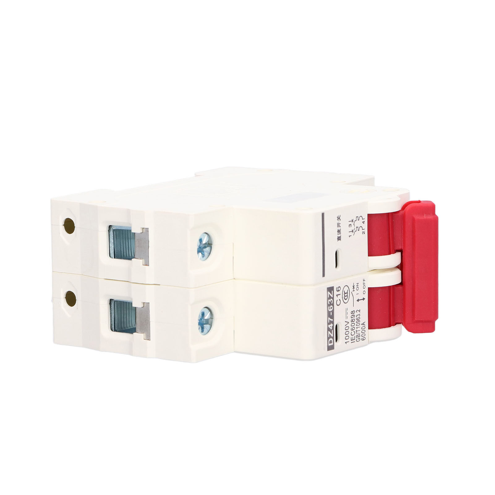 DC Circuit Breaker 16A 1000V 2P Circuit Breaker ตัวป้องกันวงจรไฟฟ้า ...