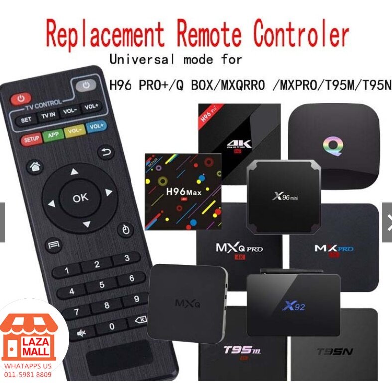 UNIVERSAL TV BOXES REMOTE CONTROL MULTI DEVICE CONTROLLER ALAT KAWALAN ...