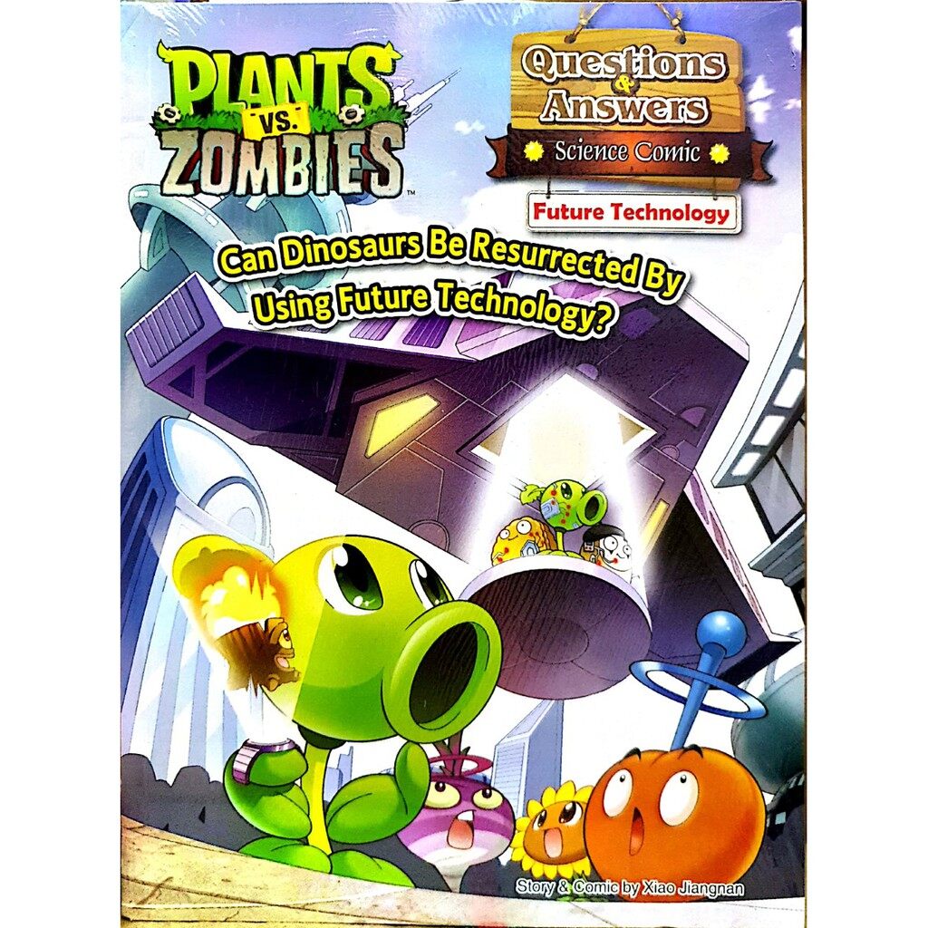 PLANTS VS ZOMBIES - QUESTIONS & ANSWERS ( SCIENCE COMIC ) | Lazada
