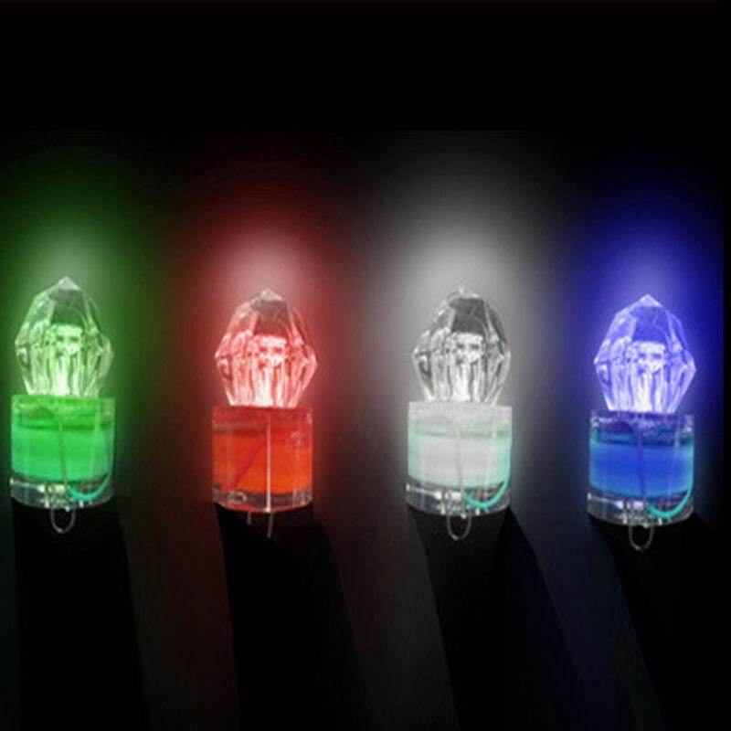 5Pcs Led Deep Drop Underwater Diamond Flashing Fishing Light Squid ...