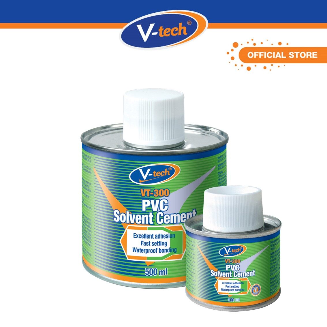 V-tech VT-300 PVC Solvent Cement (500ml) | Lazada