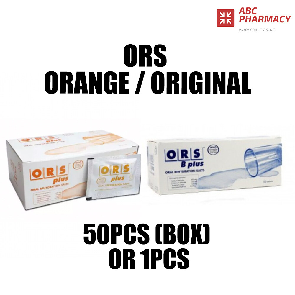 ORS Plus Orange / ORS B Plus Original 1s (LOOSE) / 50s (BOX) (treat ...