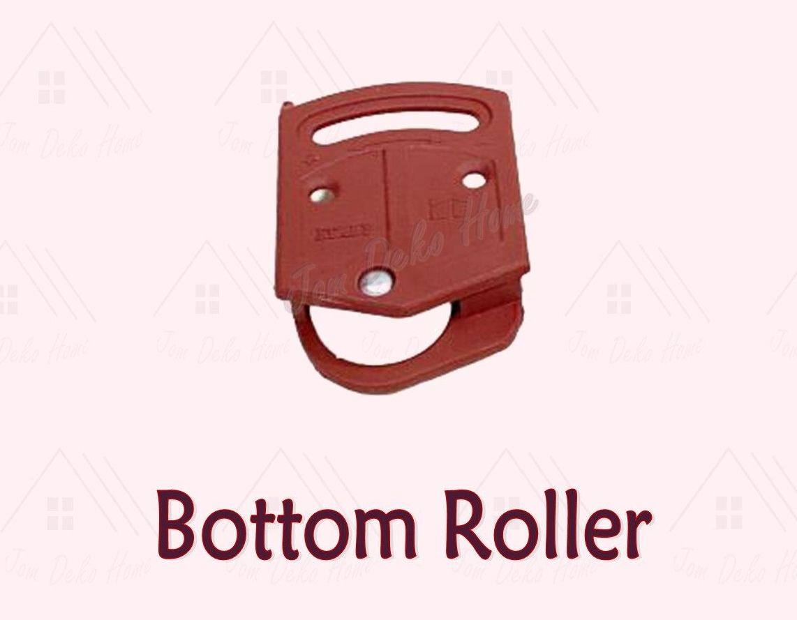 Cupboard Wardrobe Cabinet Sliding Door Plastic Roller Set (K445) | Lazada