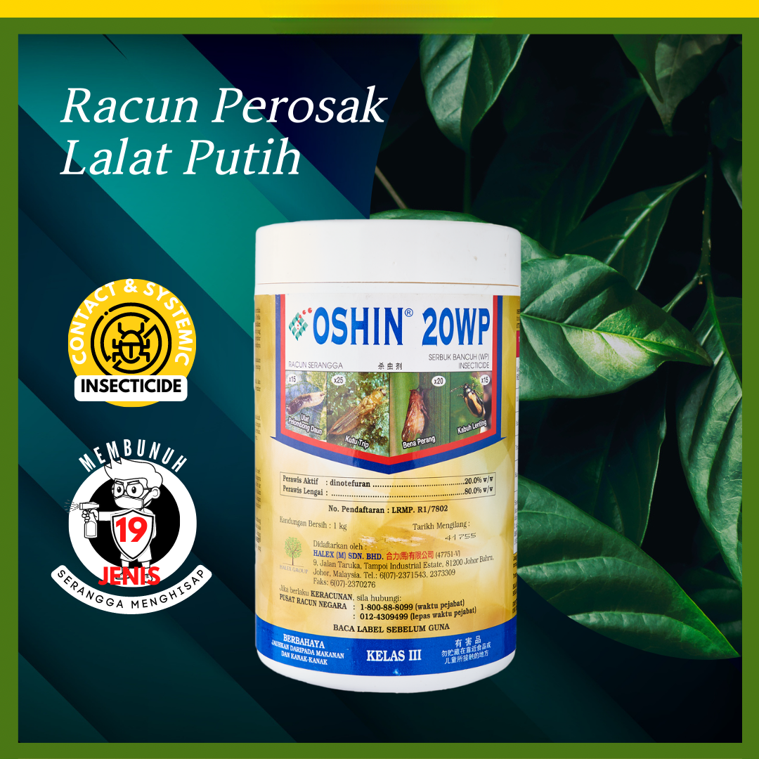 Oshin 20WP 250g Racun Perosak Membunuh 20 Jenis Serangga Thrips ...
