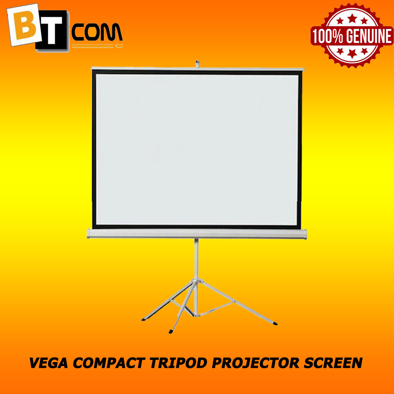 VEGA COMPACT TRIPOD PROJECTOR SCREEN | Lazada