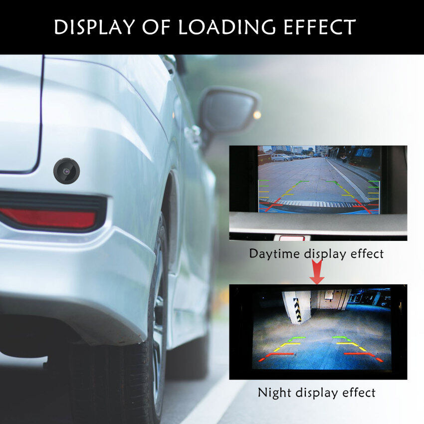 รถ Wifi ย้อนกลับกล้องแบบพกพาไร้สาย Magn-Etic Trailer Hitch กล้องมองหลัง ...