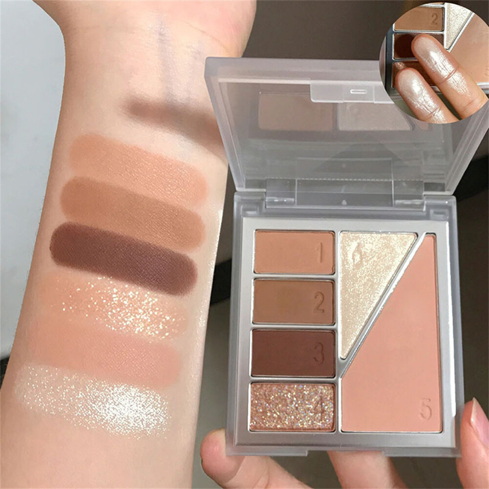 DIKALU Complete Makeup All-In-One Powder Pan Eyeshadow Pan Sequins ...