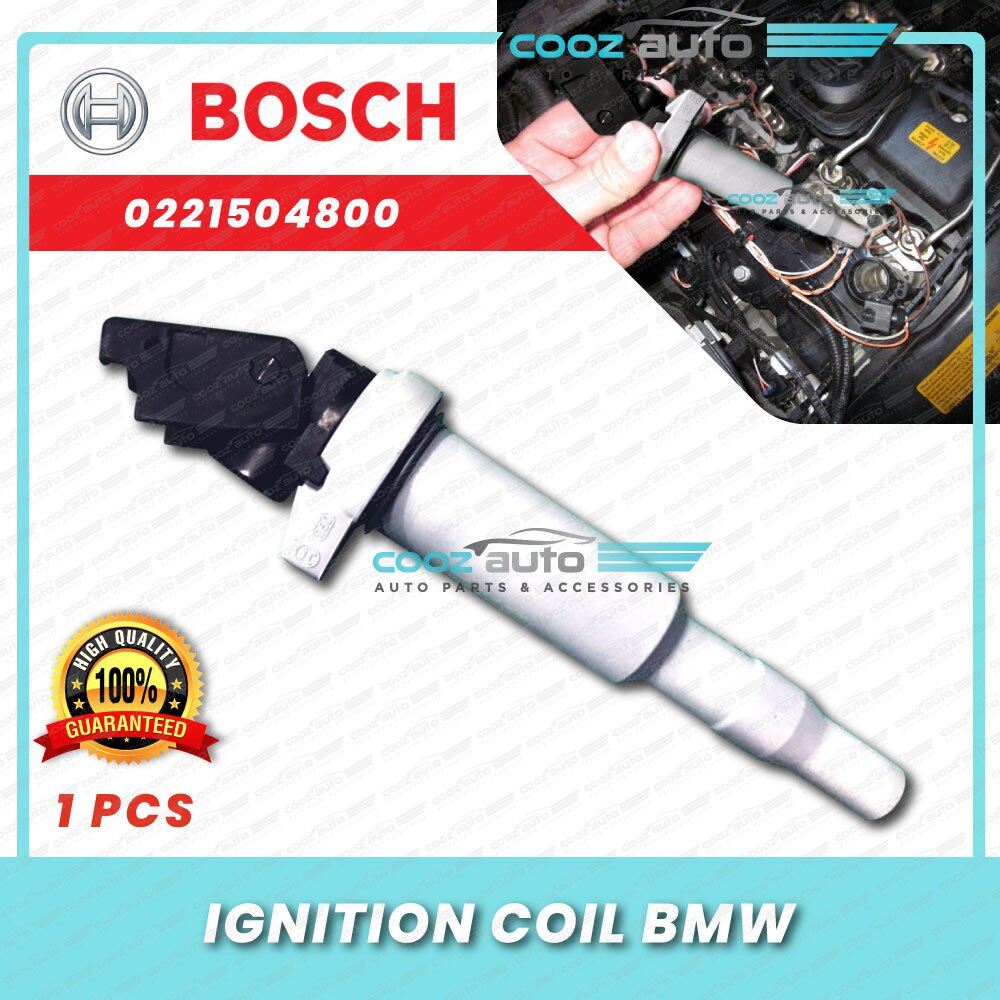 (BOSCH) BMW Engine Ignition Coil Plug Coil Tube 0221504800 | Lazada