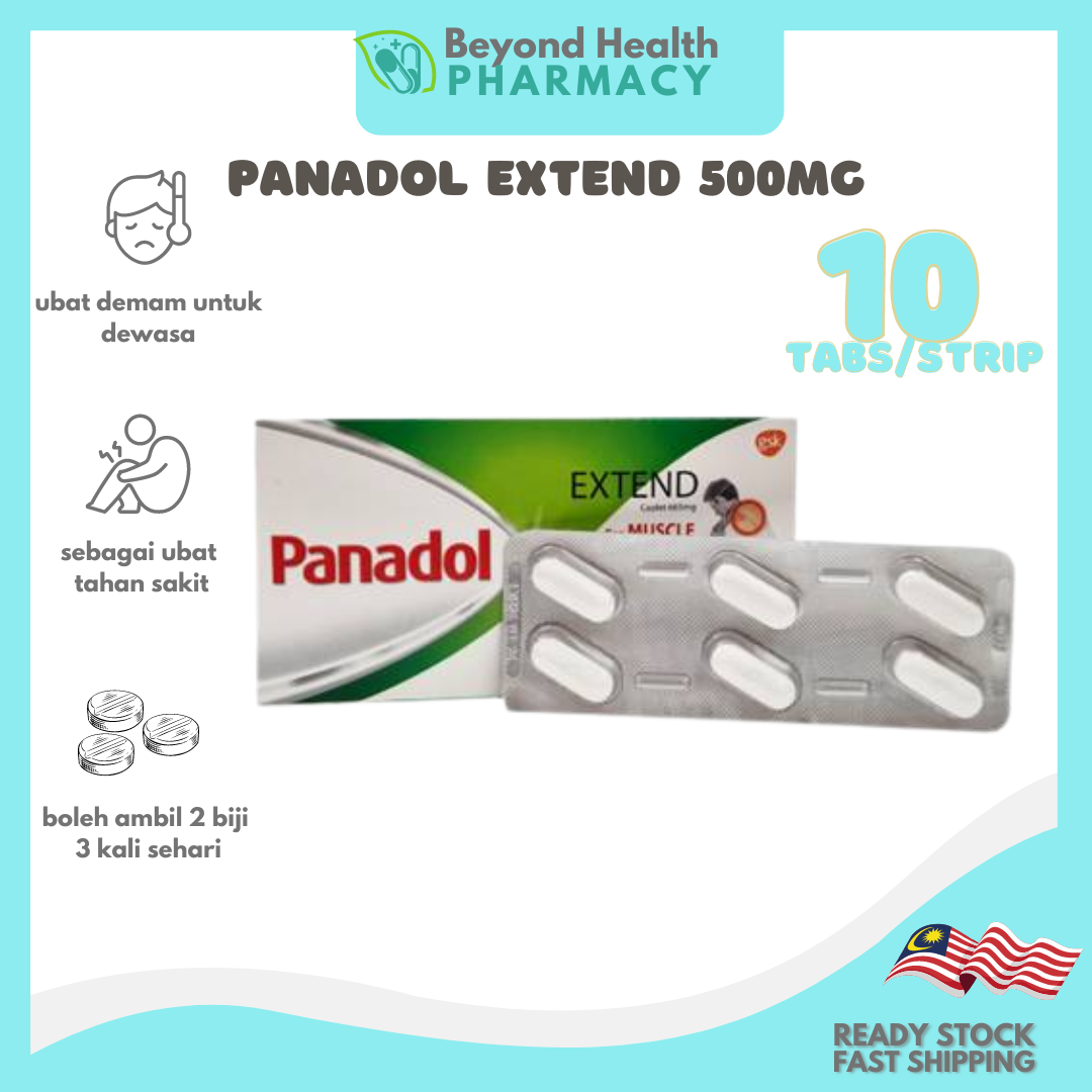 PANADOL EXTEND 665MG 6 TABLETS / STRIP | Lazada