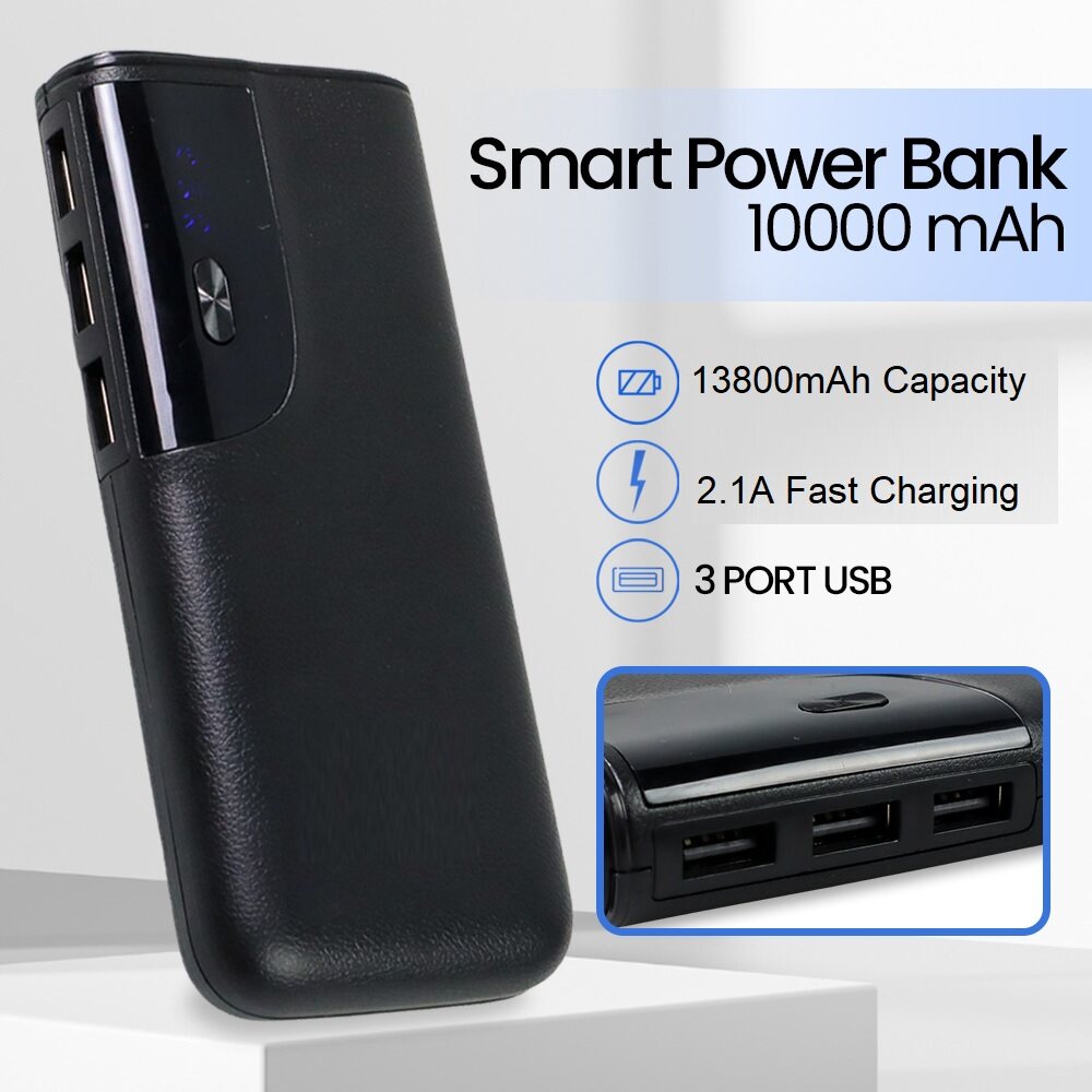 Pineng Smart Powerbank 13800mAh Power Bank 2.1A Fast Charging Battery ...