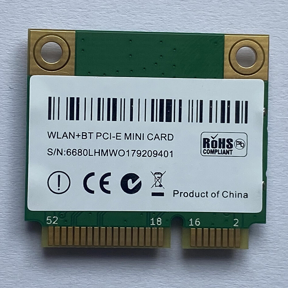 1200Mbps Wireless Mini PCI-E Network WiFi Card Bluetooth 4.2 2.4Ghz ...
