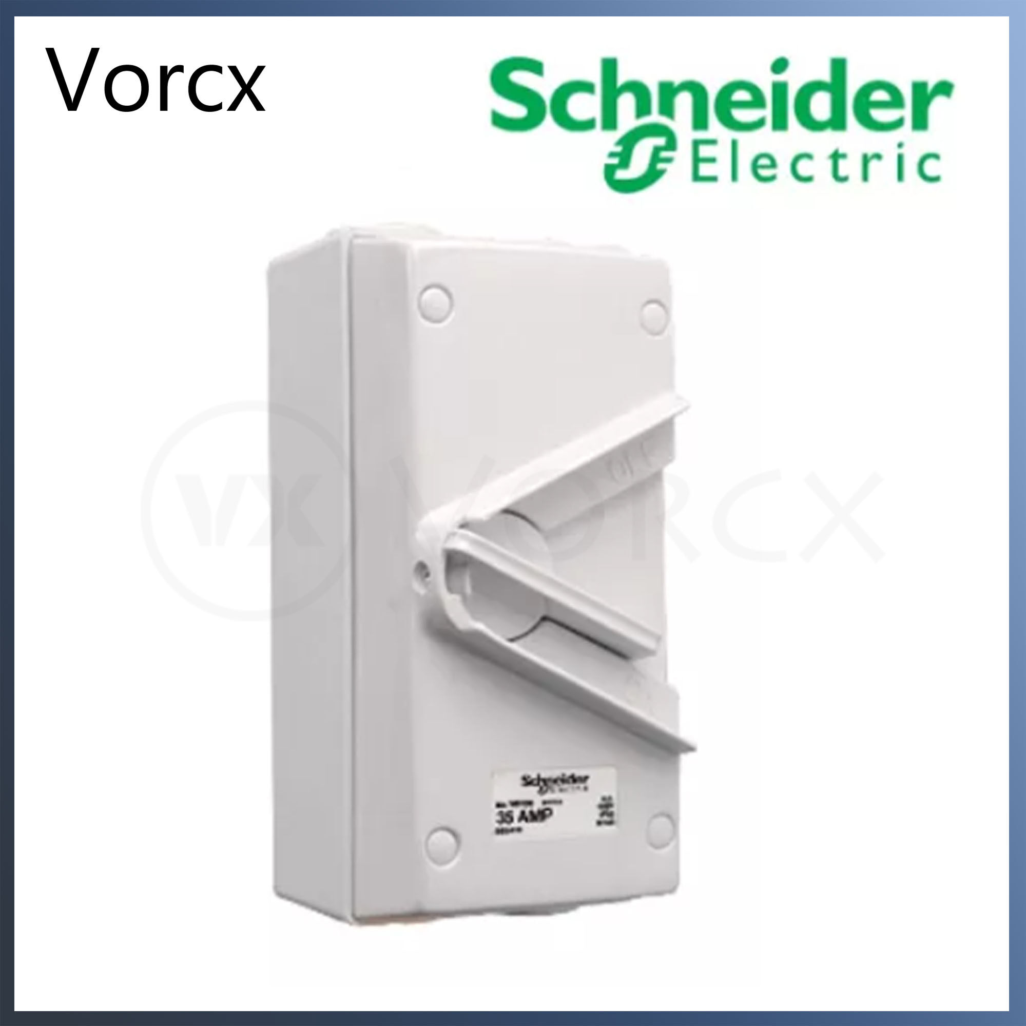 Schneider Kavacha Isolator Switch 20A 35A 63A 440V 3Pole Weatherproof IP66 | Lazada