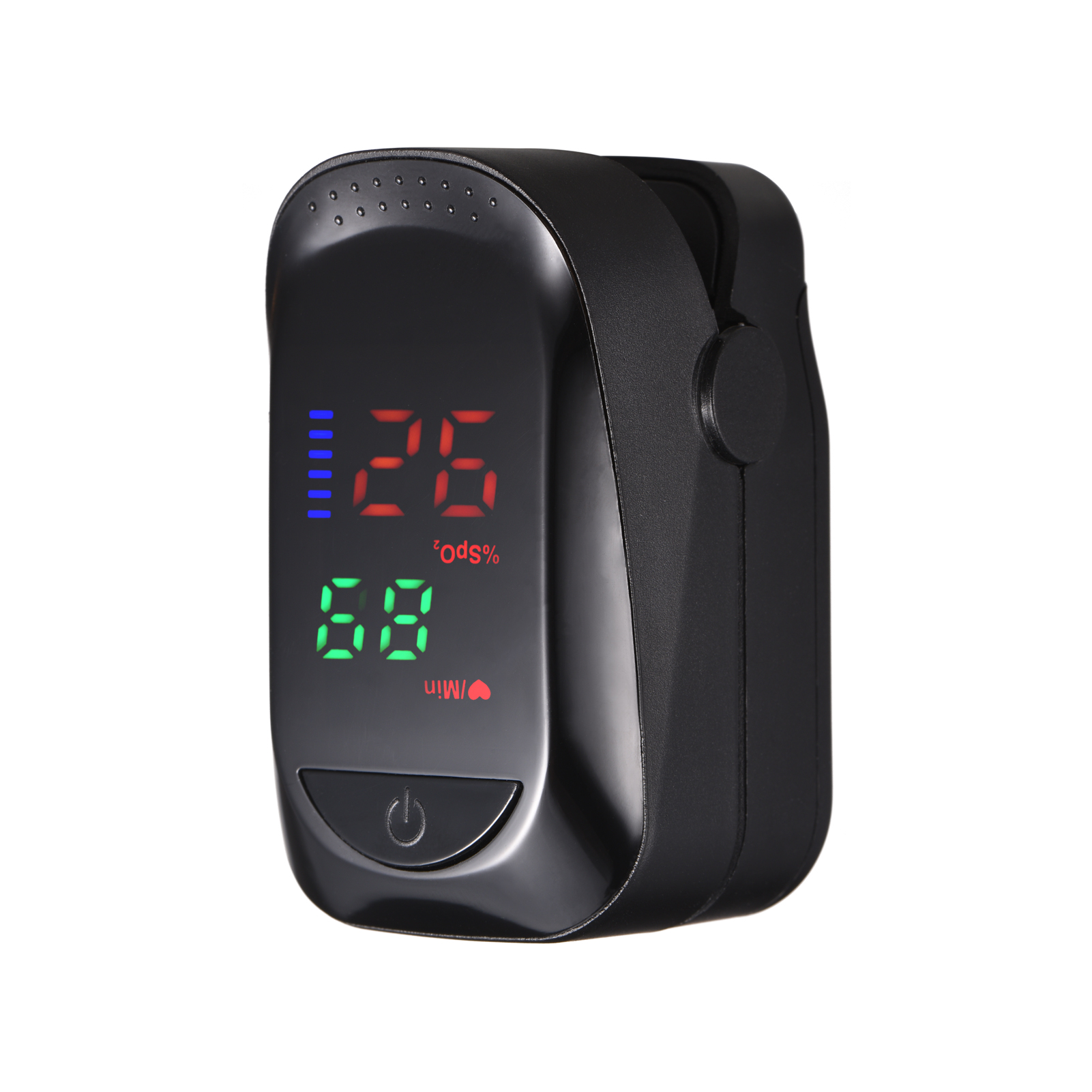 Pulse Oxi-Meter ความอิ่มตัวของออกซิเจน & เครื่องวัดชีพจร Lanyard 2-Way ...