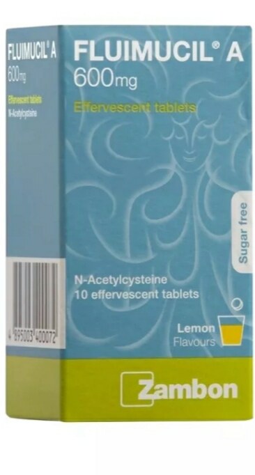 Fluimucil A 600mg Effervescent Tablets (2s/10s) | Lazada