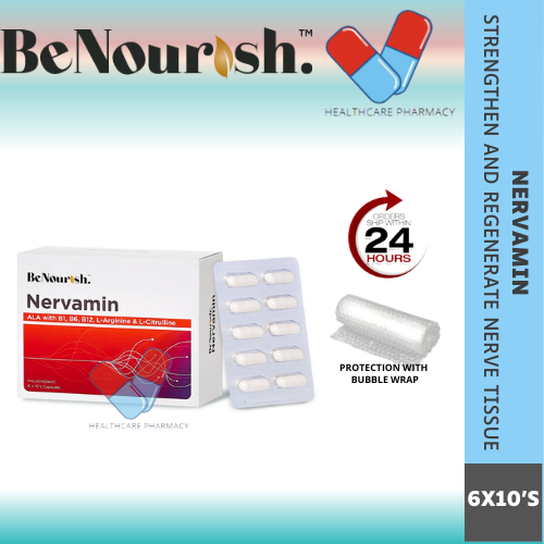 BeNourish Nervamin 60's | Strengthen and regenerate nerve tissue | Lazada