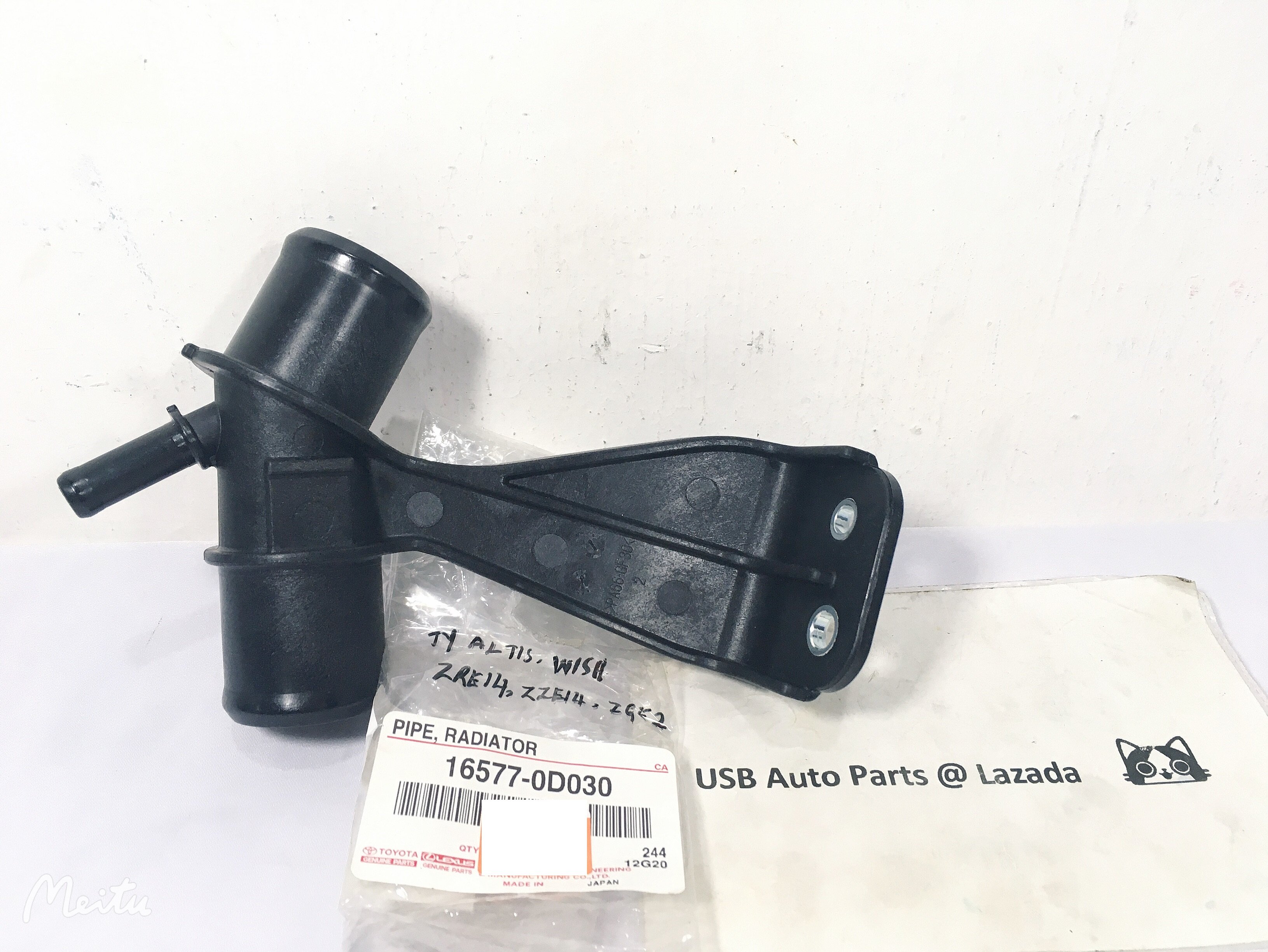 TOYOTA WISH ALTIS ZZE14 ZRE14 ZGE2 WATER PUMP PIPE T 16577-0D030 | Lazada
