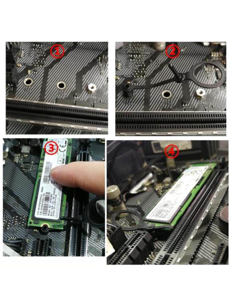 10ชิ้น M.2ตัวยึดไนลอน Anchor สำหรับ-Asus H310 B360 B365 H410เครื่องมือ ...