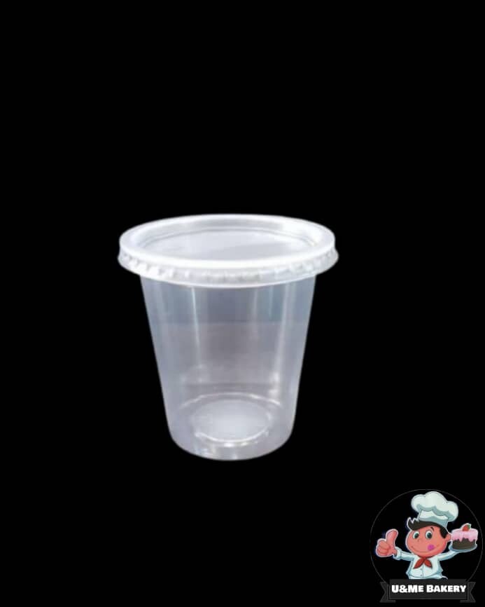 8oz Container Cup Bekas Dadih, Jelly, Pudding (100pcs) | Lazada