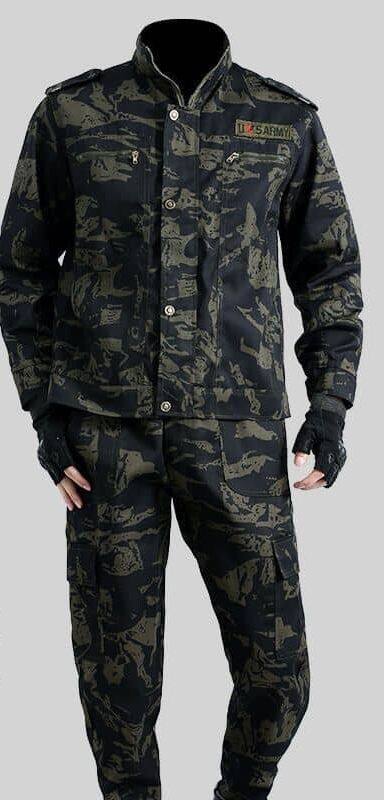 Jackets+ Seluar Panjang Celoreng Askar 1 SET Camouflage Digital Camo ...