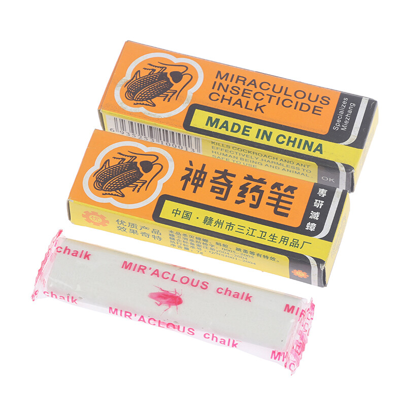 【qushaigao】3Box Pest Control Magic Pen Chalk Medicine Insecticide ...