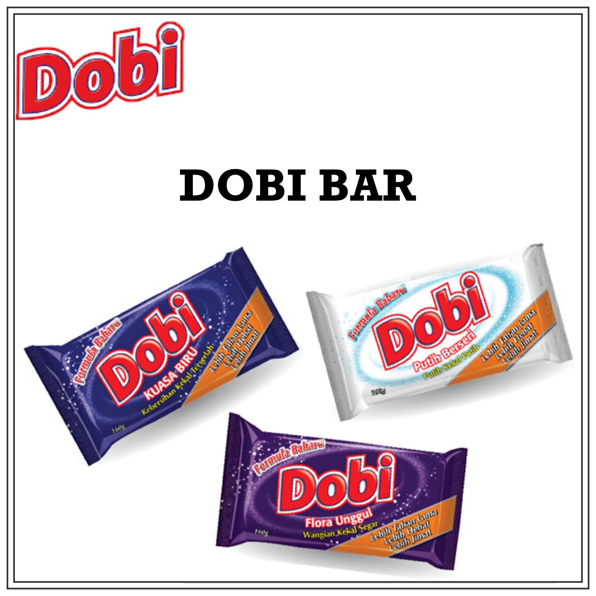 Dobi Bar Laundry Soap/Sabun Buku Dobi- 160g | Lazada