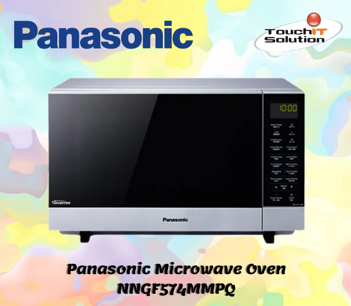 Panasonic 27L NNGF574MMPQ Inverter Grill Microwave Oven NN-GF574MMPQ ...