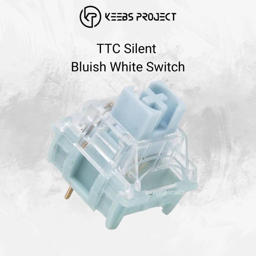 TTC Bluish White Holy Panda Tactile Switch for Mechanical Keyboard | Lazada