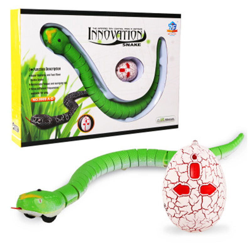 หุ่นยนต์งูบังคับวิทยุ งูบังคับรีโมท ของเล่น 4 สี radio controlled snake ...