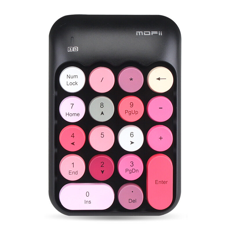 MoFII Wireless Office Numeric keypad 2.4G Mini Cashier Keypad Financial ...