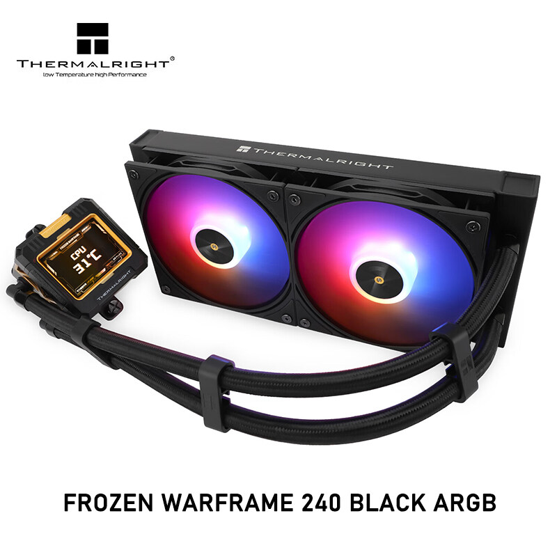 Thermalright FROZEN WARFRAME 360 Black CPU All in one Water Cooled 2 ...