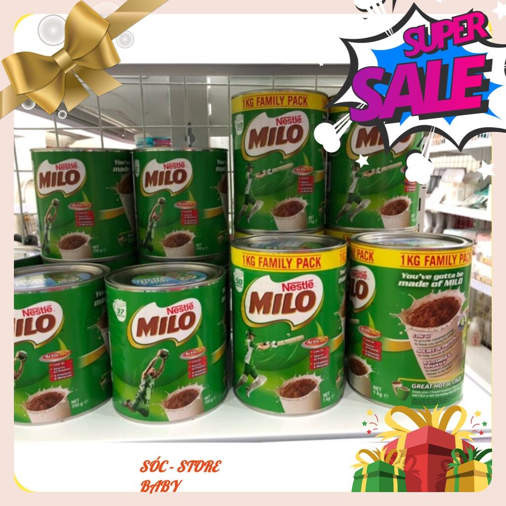 [Date 2022]Sữa Milo - Úc 1Kg Bổ Sung Năng Lượng Cho Trẻ Và Người Huyết ...