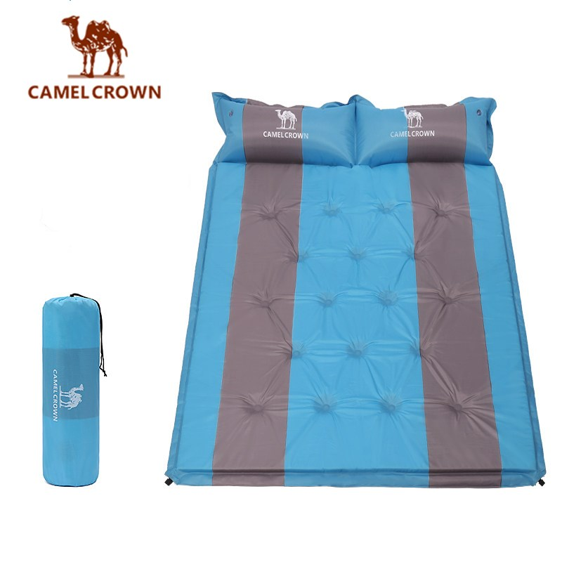 CAMEL CROWN Self Inflating Double Camping Sleeping Pad Mattress With ...