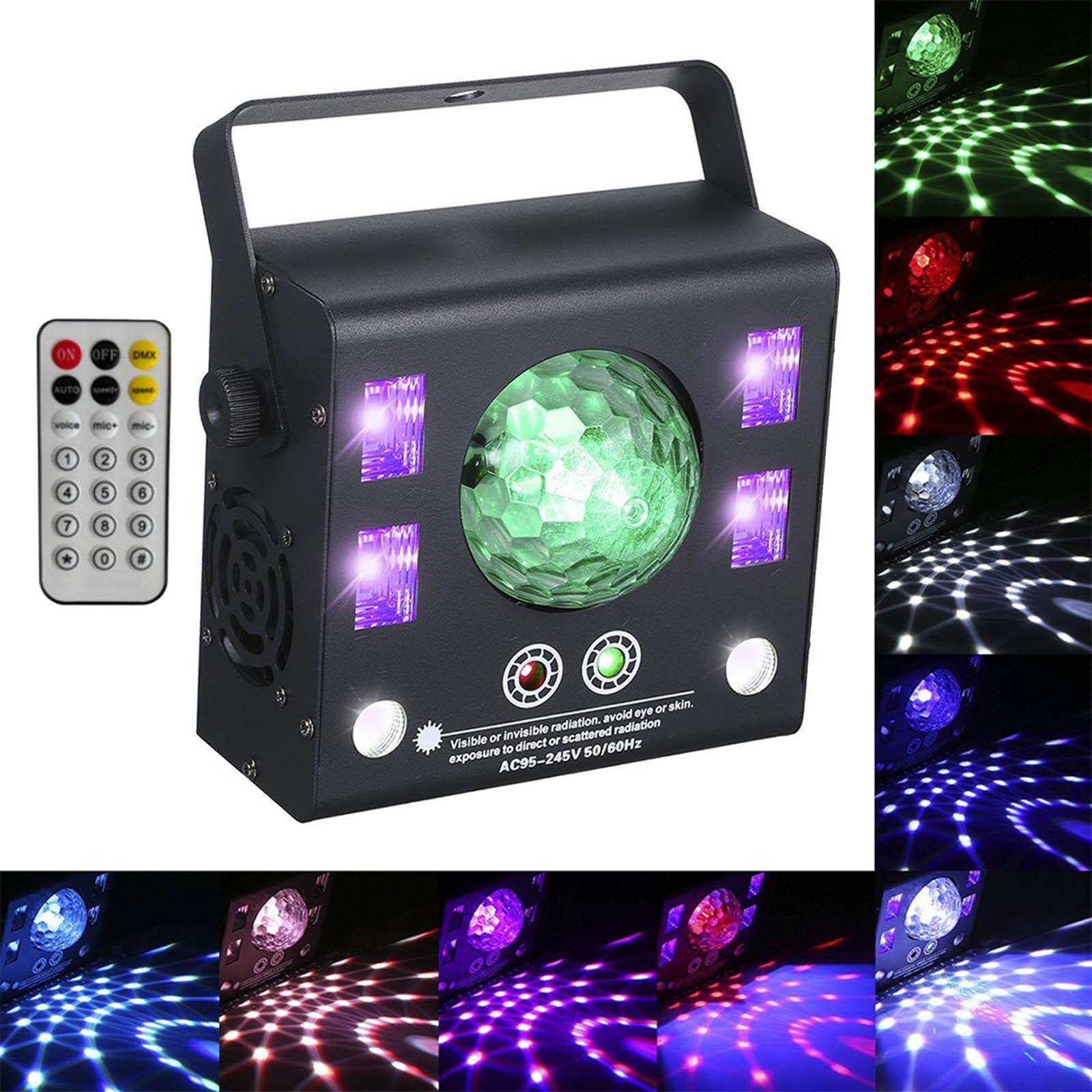 Magic Sound Portable LED Stage Strobe Light 4 in 1 Disco Lights for ...