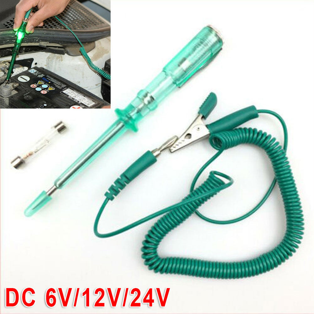 DC 6V/12V/24V ไฟติดรถยนต์วงจรทดสอบแรงดันไฟฟ้าระบบตรวจจับ Probe ไฟทดสอบ ...