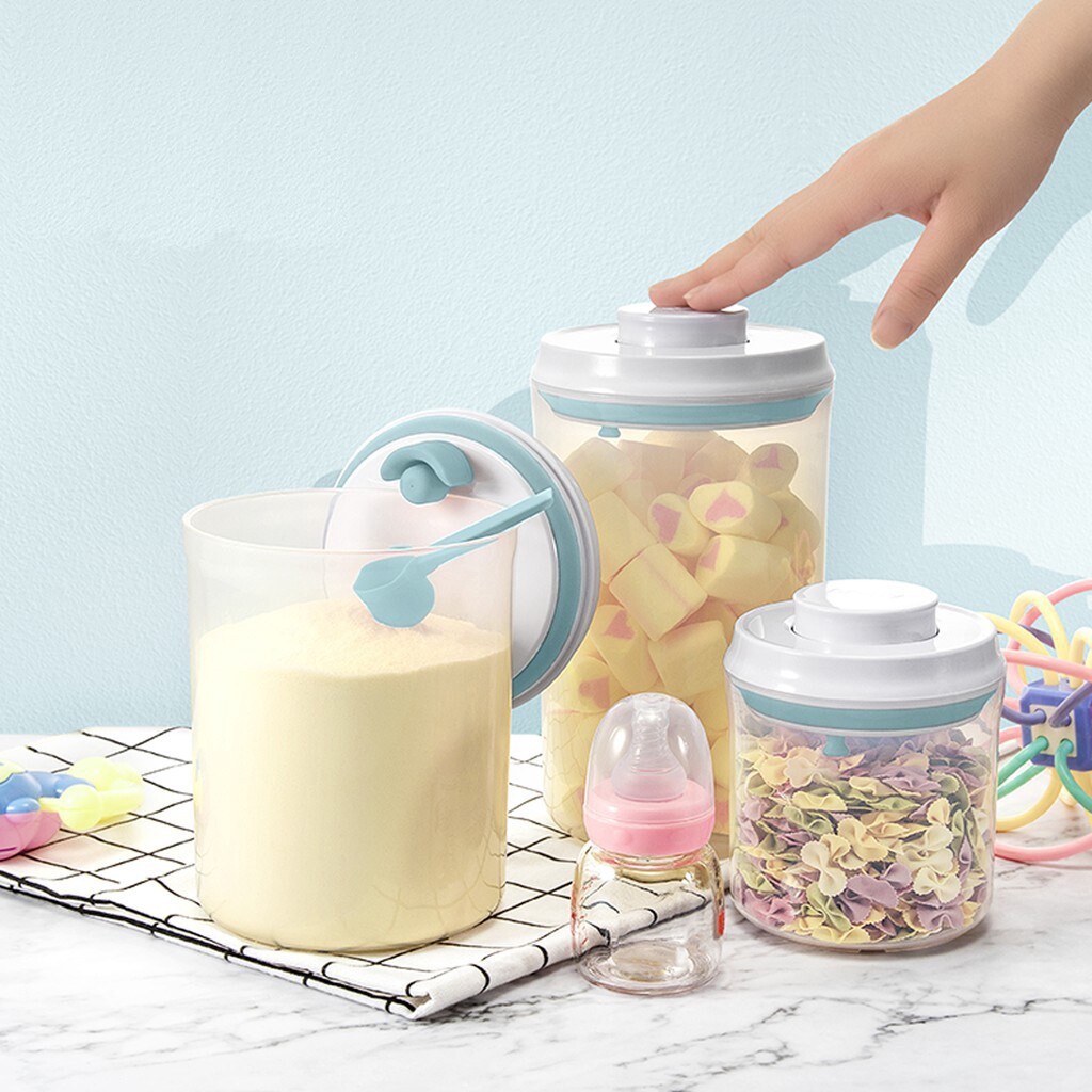 Ankou UV Protection Air Tight Milk Powder Container Round Leakproof ...